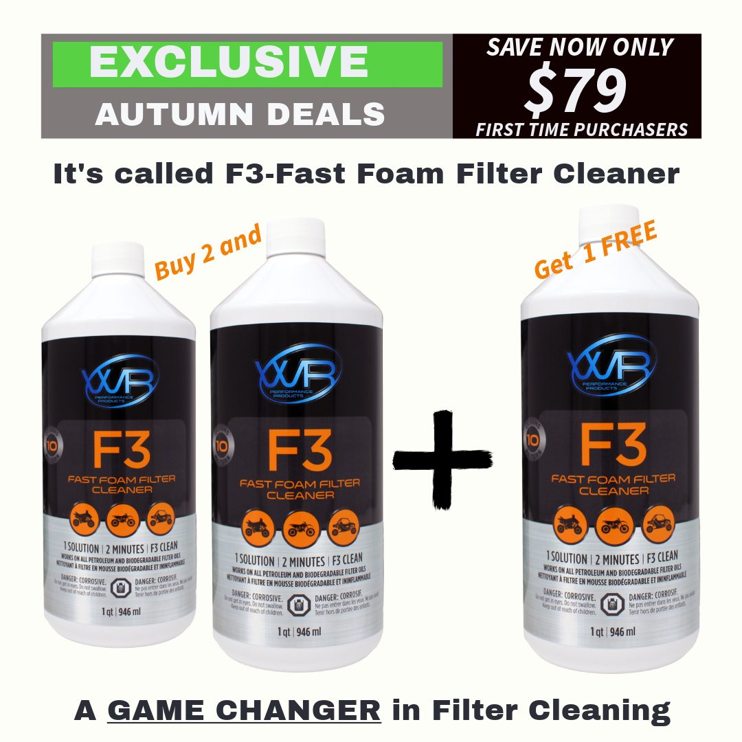 It's Called F3-Fast Foam Filter Cleaner | Buy WR Performance Products ...